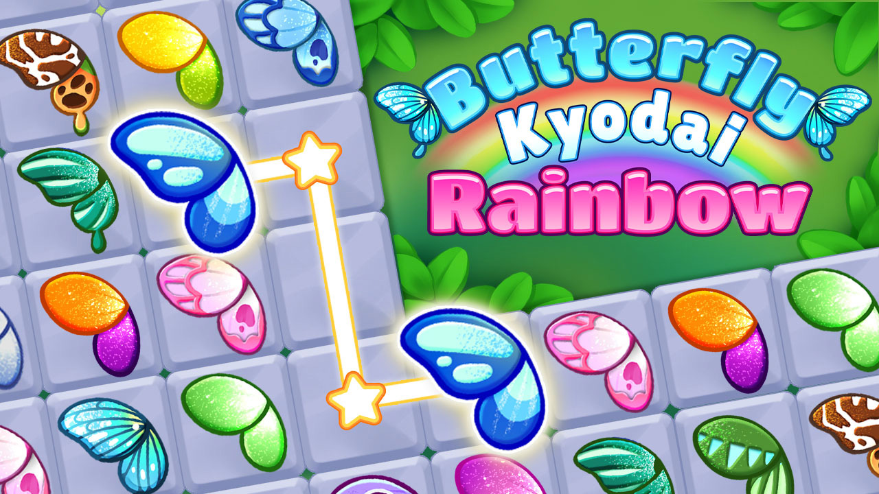 Butterfly Kyodai Rainbow 🕹️ Graj za darmo na Play123