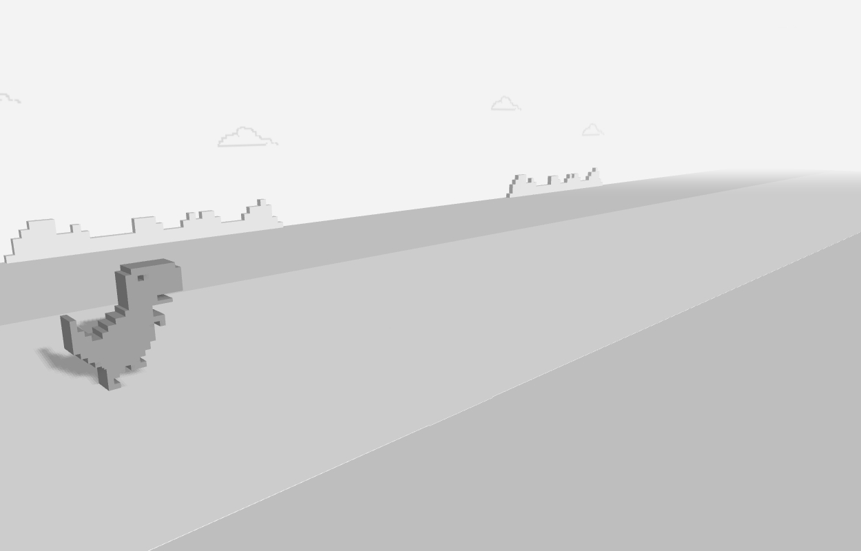 T-Rex Run 3D 🕹️ Graj za darmo na Play123