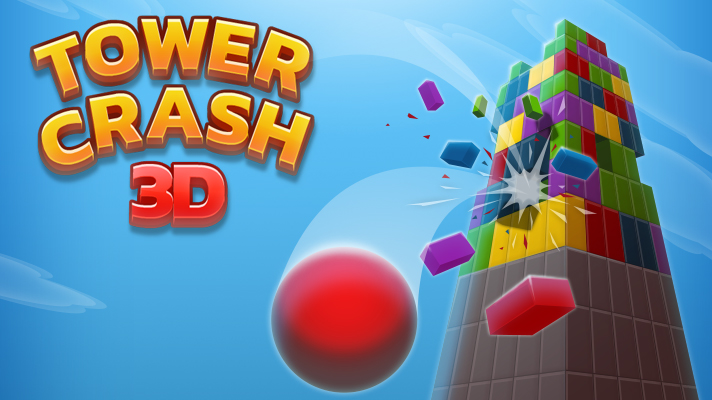 Tower Crash 3D 🕹️ Graj za darmo na Play123